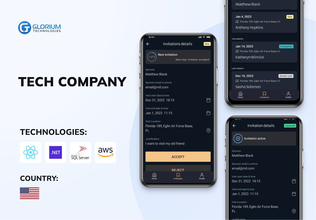 Development of Visitor Management System for Secured Facilities - Case ...