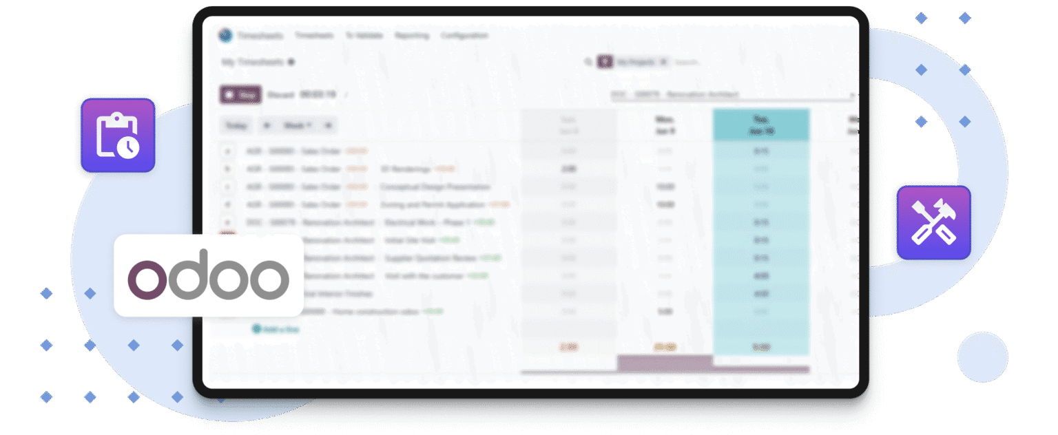Odoo 18 Implementation for the Construction Project Management Company